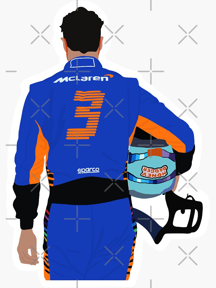 "Daniel Danny Ric at the 2021 Baku Grand Prix" Sticker for Sale by ...