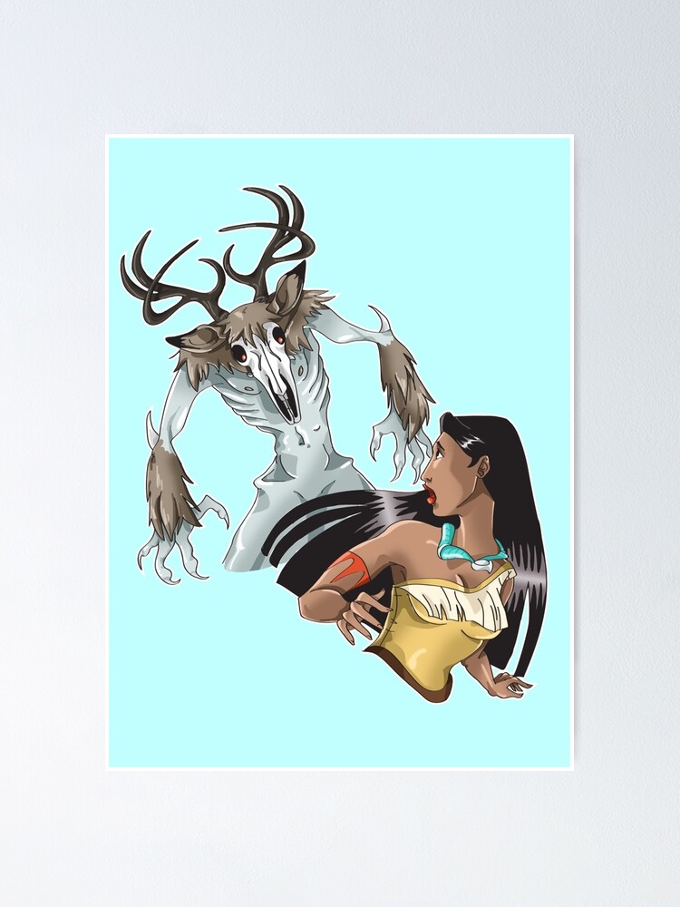 "Colors of the Wendigo" Poster by CaptainSunshine | Redbubble
