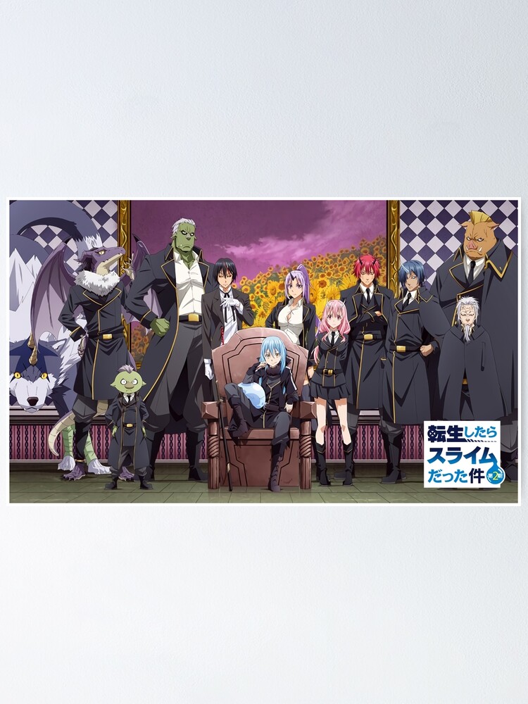 "Rimuru And Friends Poster" Poster for Sale by kaisernicholson | Redbubble