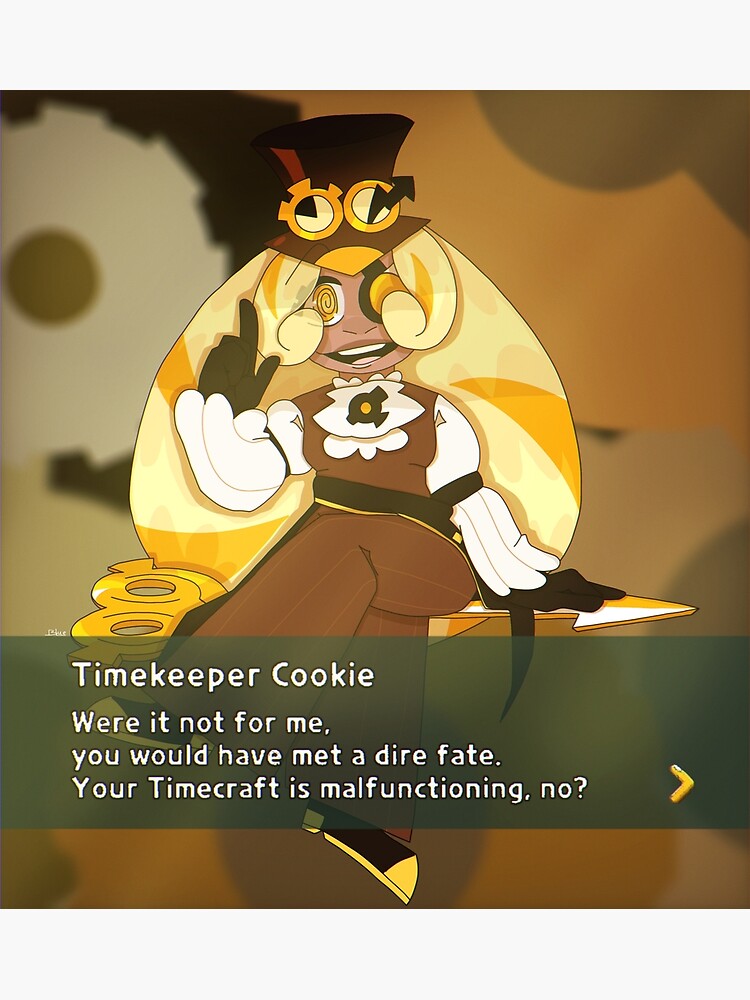 "Timekeeper cookie (cookie run redraw)" Poster for Sale by -blue-365 ...
