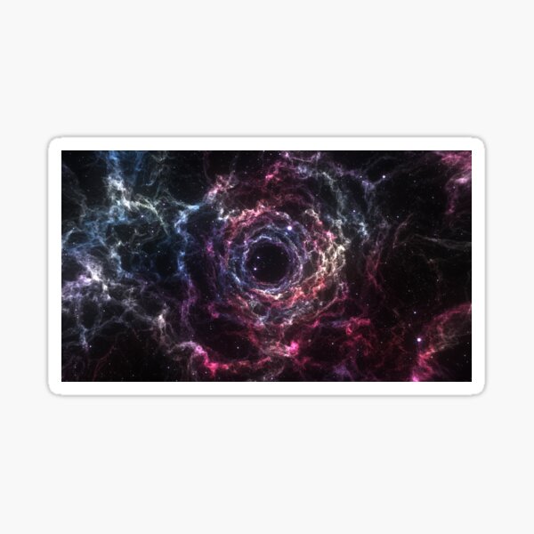 "Nebula Space" Sticker by copticcast | Redbubble