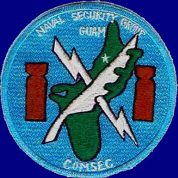 "NAVAL SECURITY GROUP, COMSEC, GUAM" Sticker for Sale by militarygifts ...