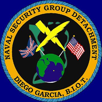 "NAVAL SECURITY GROUP DETACHMENT, DIEGO GARCIA, B.I.O.T." Sticker for ...