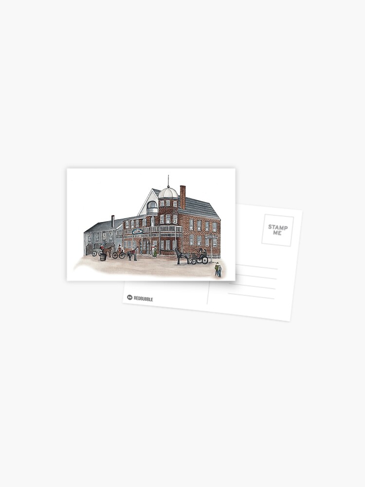 "The John Shean House (Original Almont Hotel)" Postcard for Sale by ...