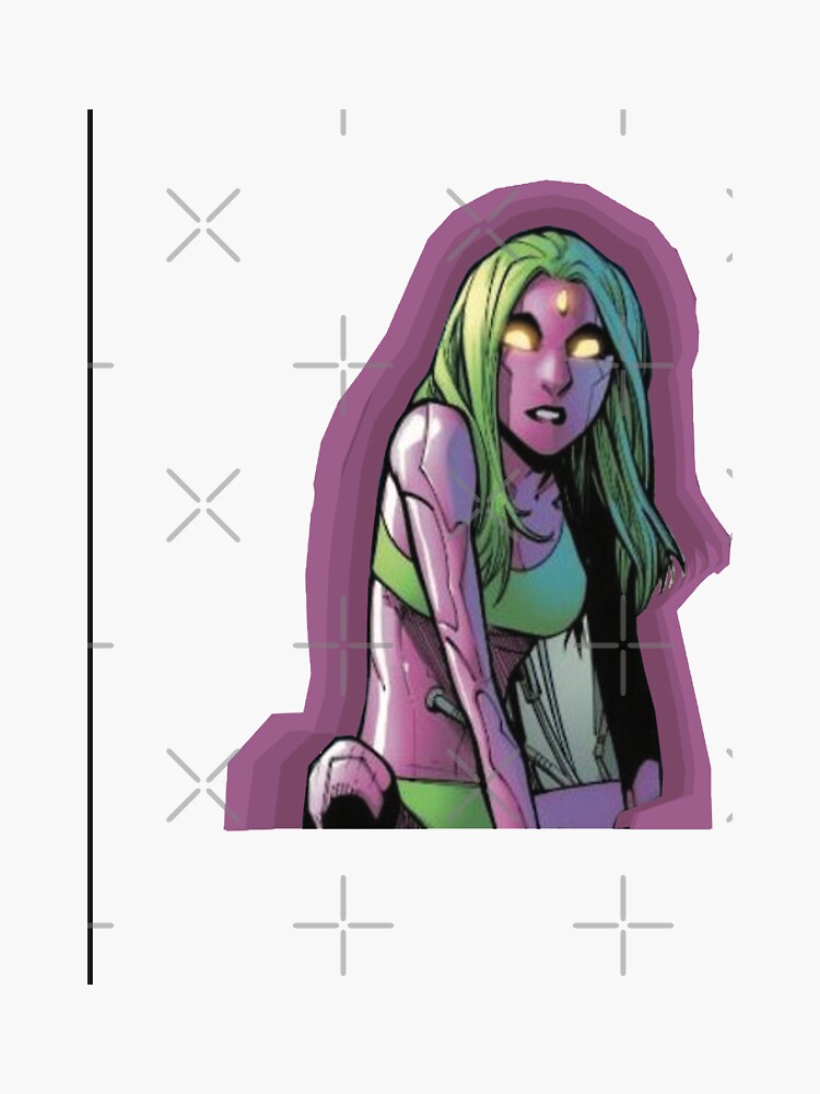 "viv vision!" Sticker by ellie-stone | Redbubble