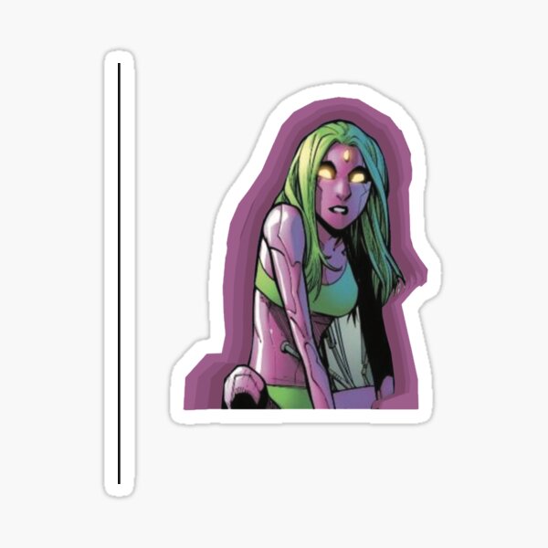 "viv vision!" Sticker by ellie-stone | Redbubble