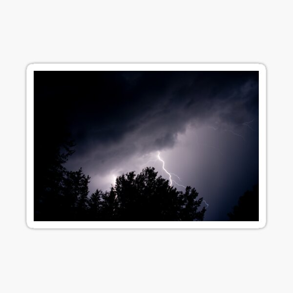 "Lightning Strike" Sticker by JLK01 | Redbubble