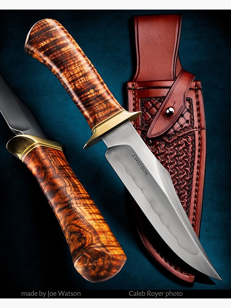"Joe Watson Custom Knife" Poster by JoeW-Brushpass | Redbubble
