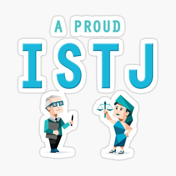 "A proud ISTJ" Sticker for Sale by Estalon | Redbubble