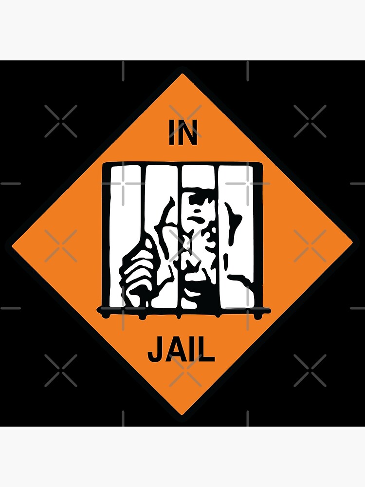 "In Jail - Monopoly" Poster for Sale by crossesdesign | Redbubble