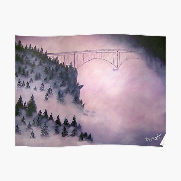 "Deception Pass, Washington ~ Oil Painting" Poster by BApplegateArt ...