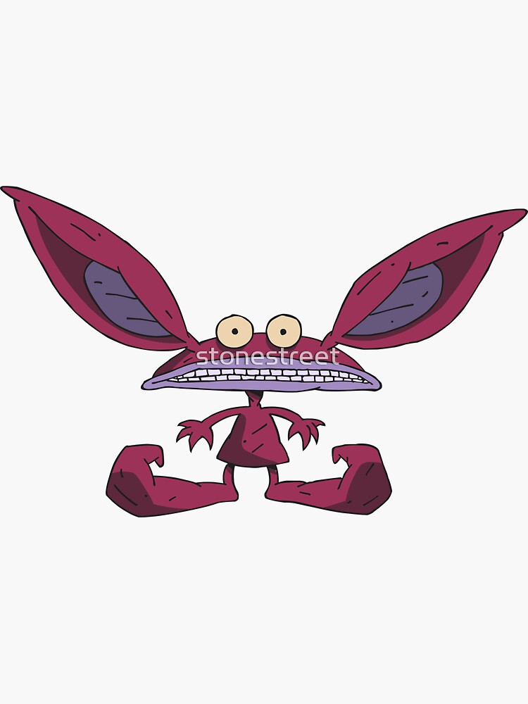 "Ickis" Sticker for Sale by stonestreet | Redbubble