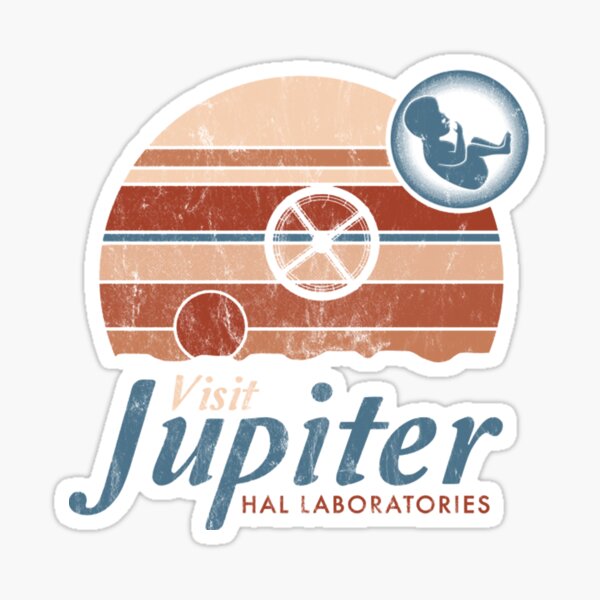 "Visit Jupiter - Vintage Distressed Sci Fi - Retro Space Odyssey Shirt ...