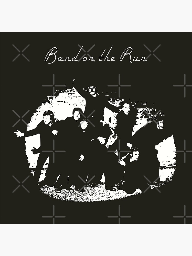 "Band On The Run - Album Cover" Sticker by Vince19Drums | Redbubble