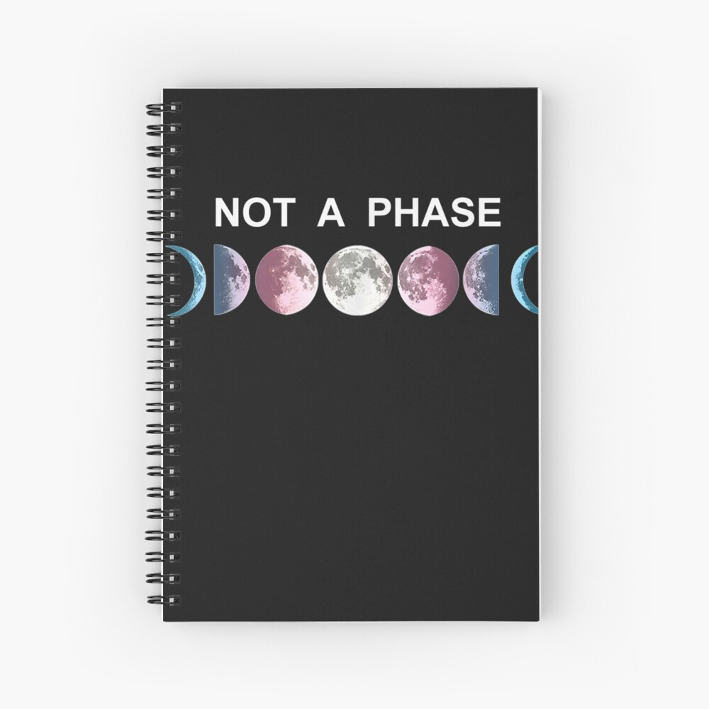 "It's Not A Phase Moon Transgender Pride - LGBTQIA+ - Pride Month, LGBT ...