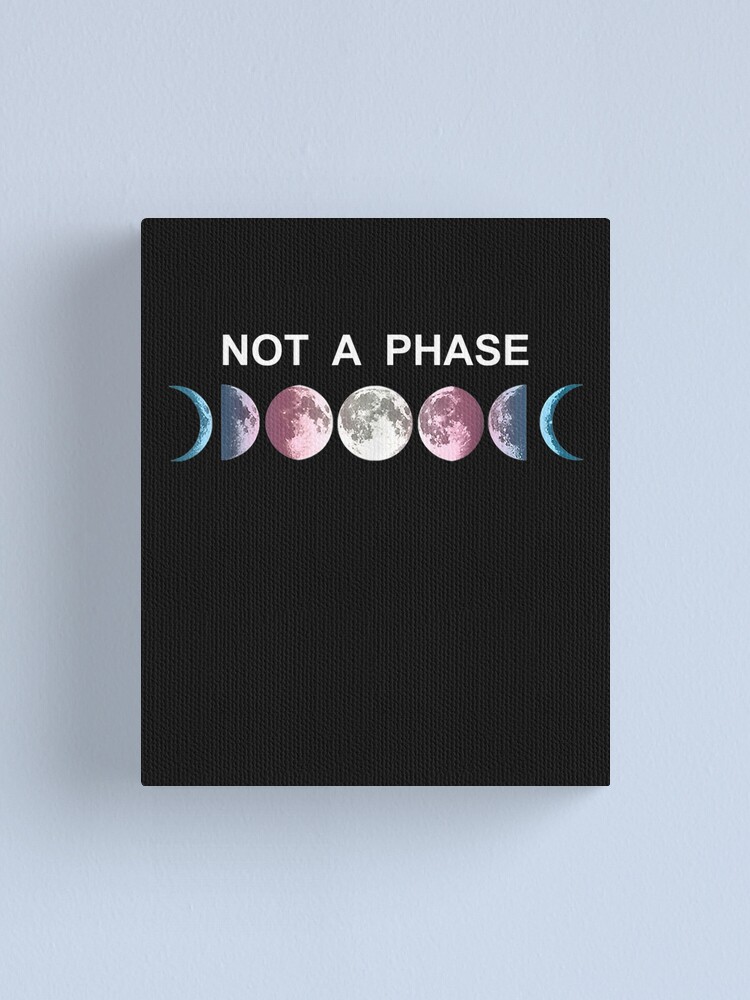 "It's Not A Phase Moon Transgender Pride - LGBTQIA+ - Pride Month, LGBT ...