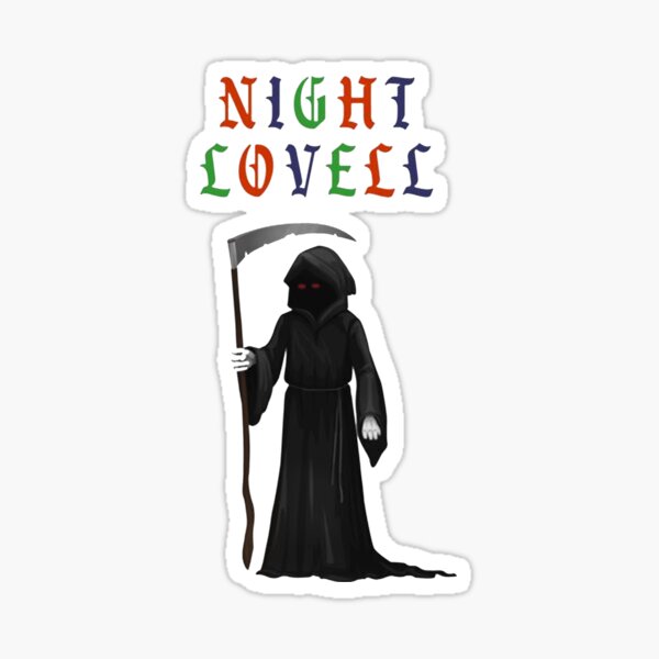 "Night lovell sticker" Sticker for Sale by khanganhshop | Redbubble