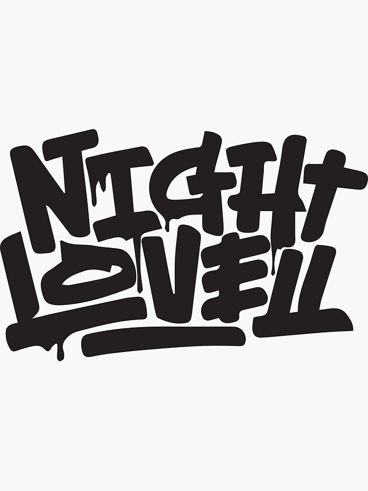 "Night Lovell logo" Sticker for Sale by khanganhshop | Redbubble