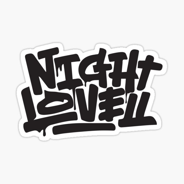 "Night Lovell logo" Sticker for Sale by khanganhshop | Redbubble