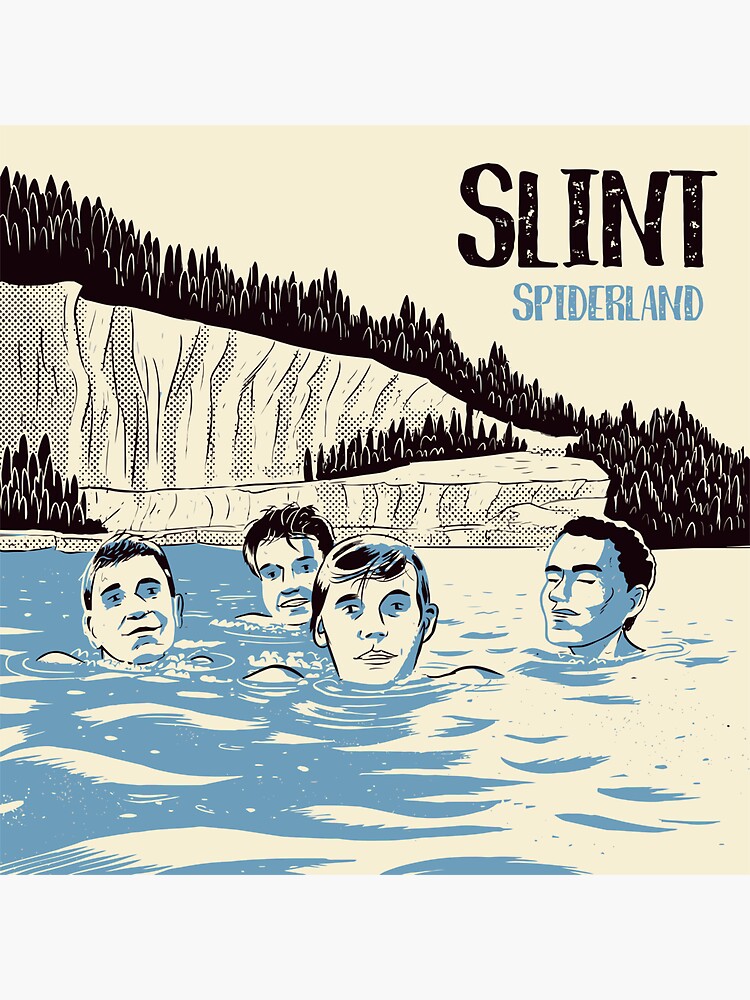 "Slint Spiderland 80s" Sticker for Sale by UwuEberhardt | Redbubble