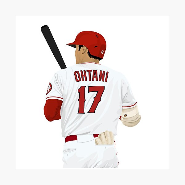 "Shohei Ohtani 17" Photographic Print for Sale by devinobrien | Redbubble