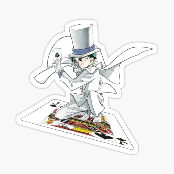 "Magic Kaito Edit - Kaito Kid!!!" Sticker for Sale by Chimera-Kraken ...