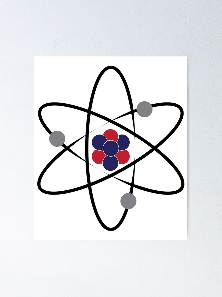 "minimal atom" Poster by sci-fi-lovers | Redbubble