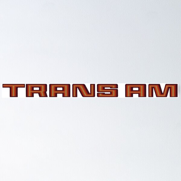 "Pontiac Firebird Trans Am " Poster for Sale by Pinup-phoenix | Redbubble