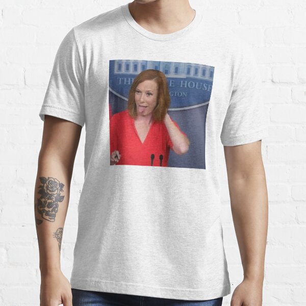 "Jen Psaki vs. Fly" T-shirt for Sale by GrellenDraws | Redbubble | jen ...