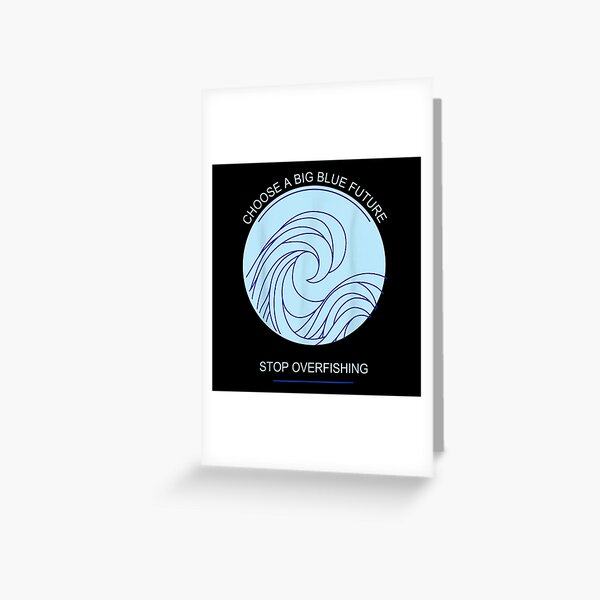 "World Environment Day | Stop Overfishing Protest" Greeting Card for ...