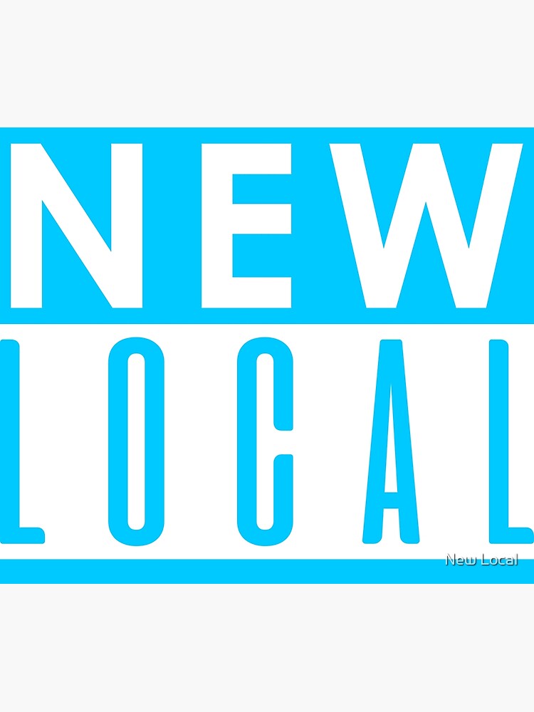 "NEW LOCAL BAR LOGO" Art Print by iamchris86 | Redbubble