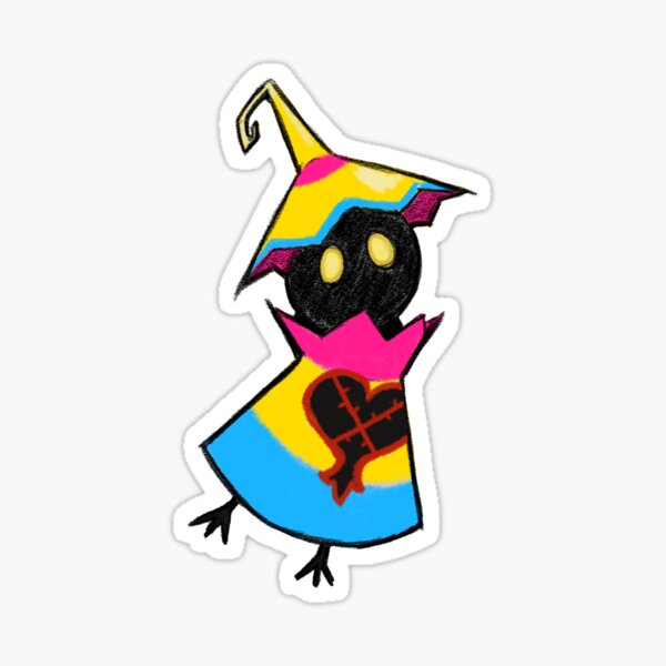 "Pan Harmony Heartless" Sticker by TennelleFlowers | Redbubble