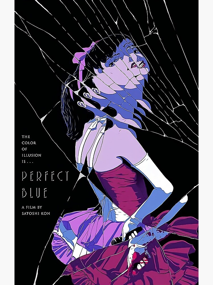 "Perfect Blue poster Poster" Poster for Sale by tobyholliera | Redbubble