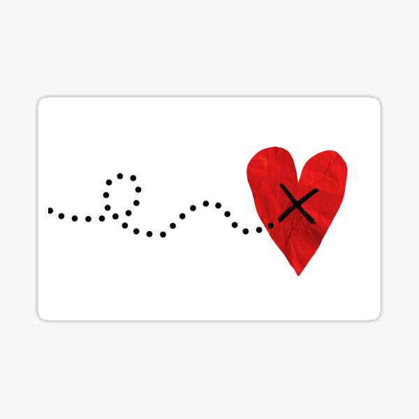 "X Marks The Spot" Sticker by TreasureChestTs | Redbubble