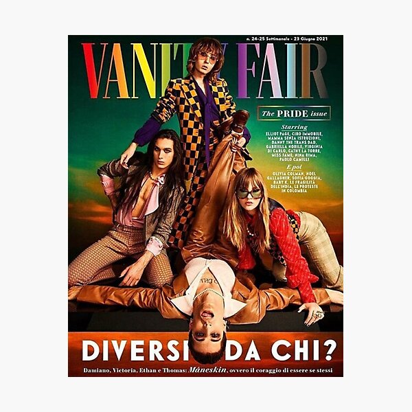 "Maneskin Magazine Colour" Photographic Print by tierdruid | Redbubble