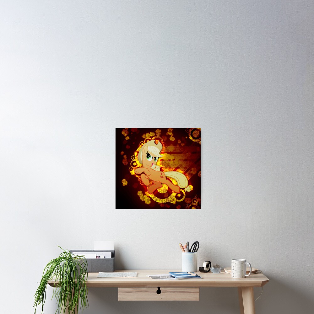 "Applejack" Poster by finaldragonx | Redbubble