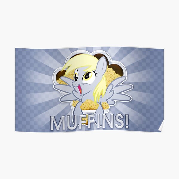 "Derpy" Poster by finaldragonx | Redbubble