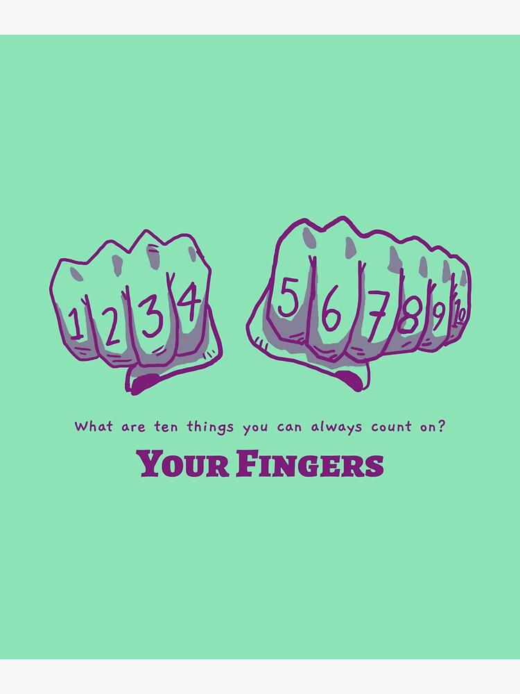 "Your Fingers" Sticker for Sale by AladdinMktgs | Redbubble