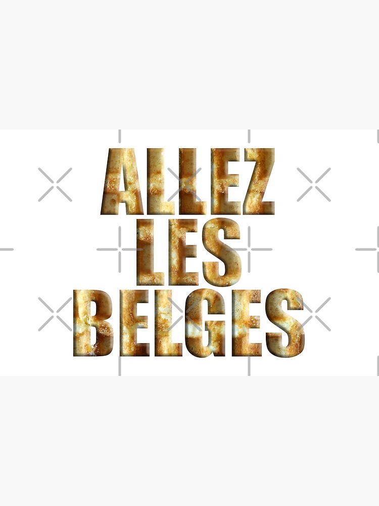 "Belgian fans shout "Allez les Belges" Les supporters belges crient ...