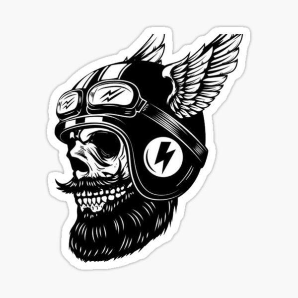 "Skull" Sticker for Sale by Pixelart88 | Redbubble