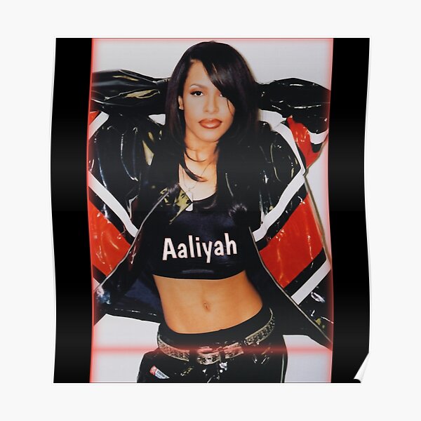 Aaliyah Posters | Redbubble