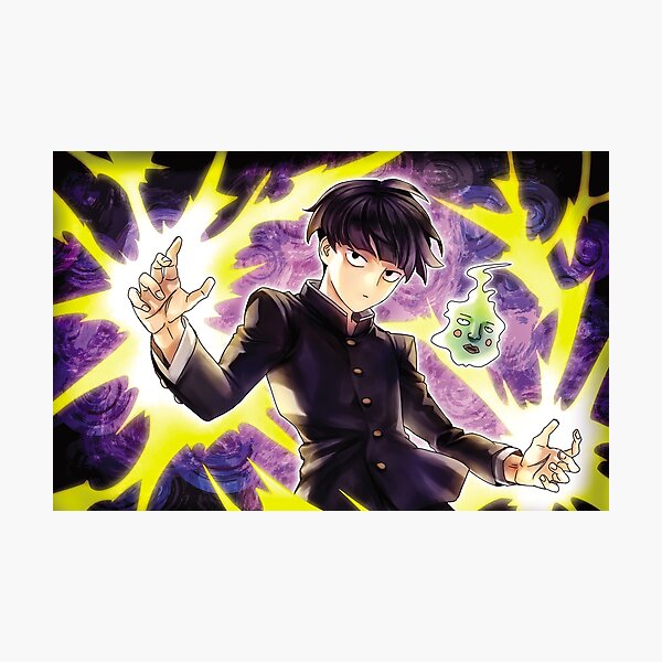 Lámina fotográfica «Mob Psycho 100 - Kageyama Shigeo y Dimple» de ...