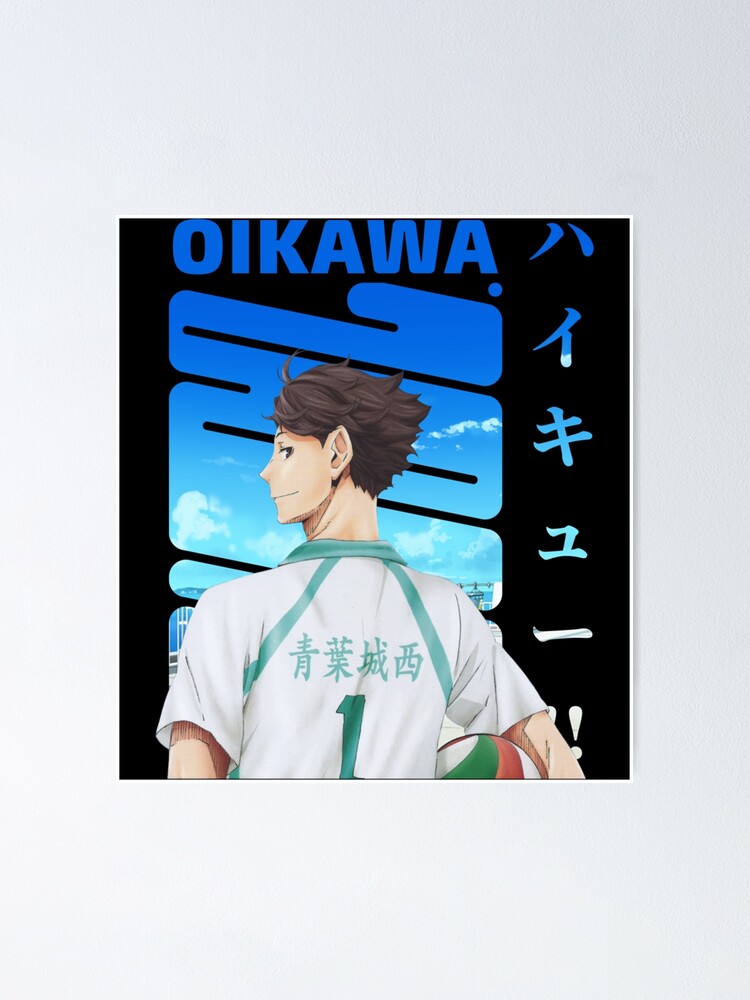 Póster «Clásico del cartel de HaiKyuu del personaje de Oikawa» de ...