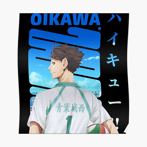Póster «Clásico del cartel de HaiKyuu del personaje de Oikawa» de ...