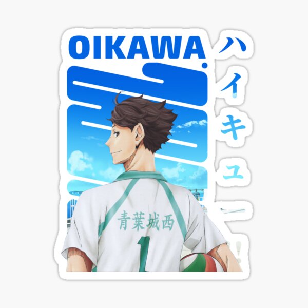 "Oikawa character HaiKyuu poster classic" Sticker for Sale by ...