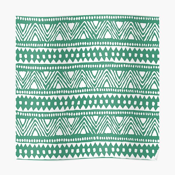 "Maoli Splendor | Tribal Bohemian Art | Rainforest" Poster for Sale by ...