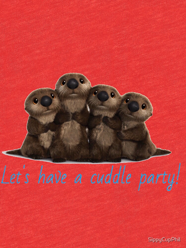 Finding Dory Otters Cuddle Party