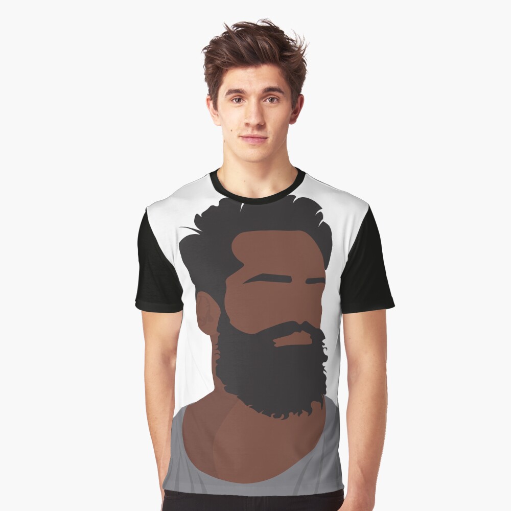 "Handsome boy minimal Faceless Vector Portrait Fo t-shart " Sticker for ...