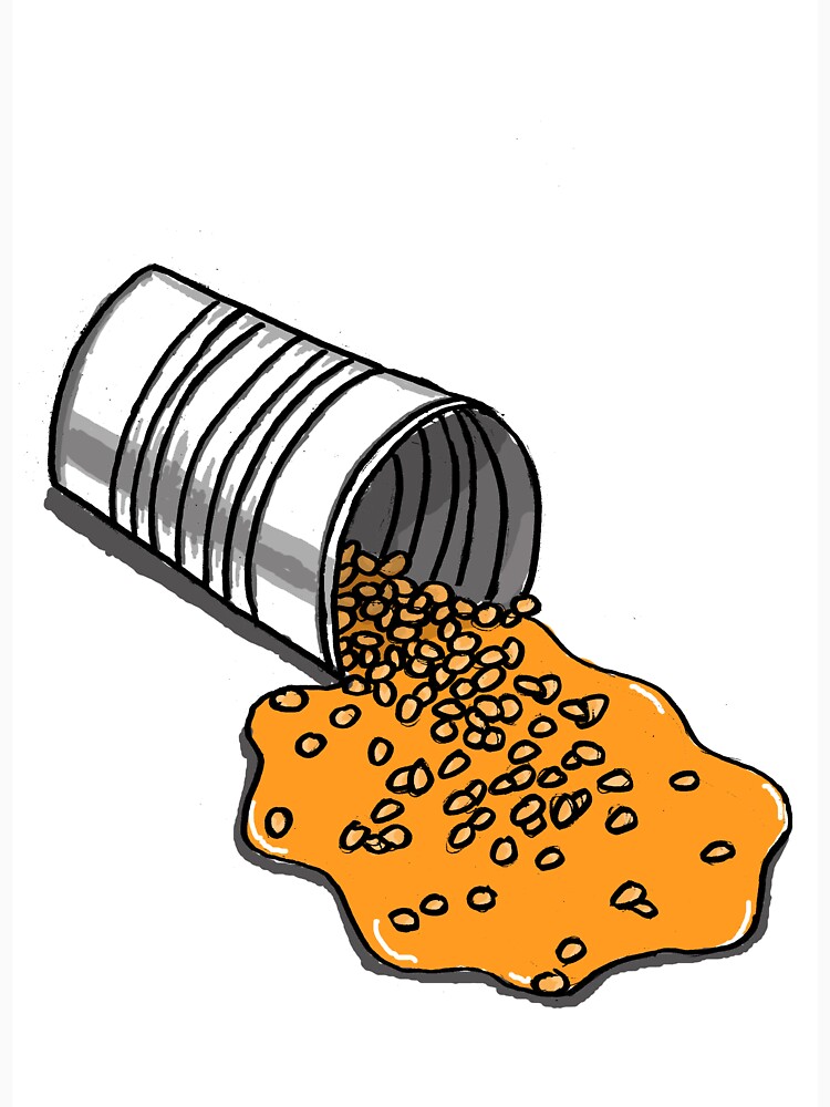 "Spill The Beans" T-shirt for Sale by RoryKennedy | Redbubble | spilled ...