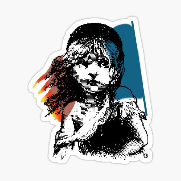 "1986 Les Miserables London Broadway Broadway" Sticker for Sale by ...